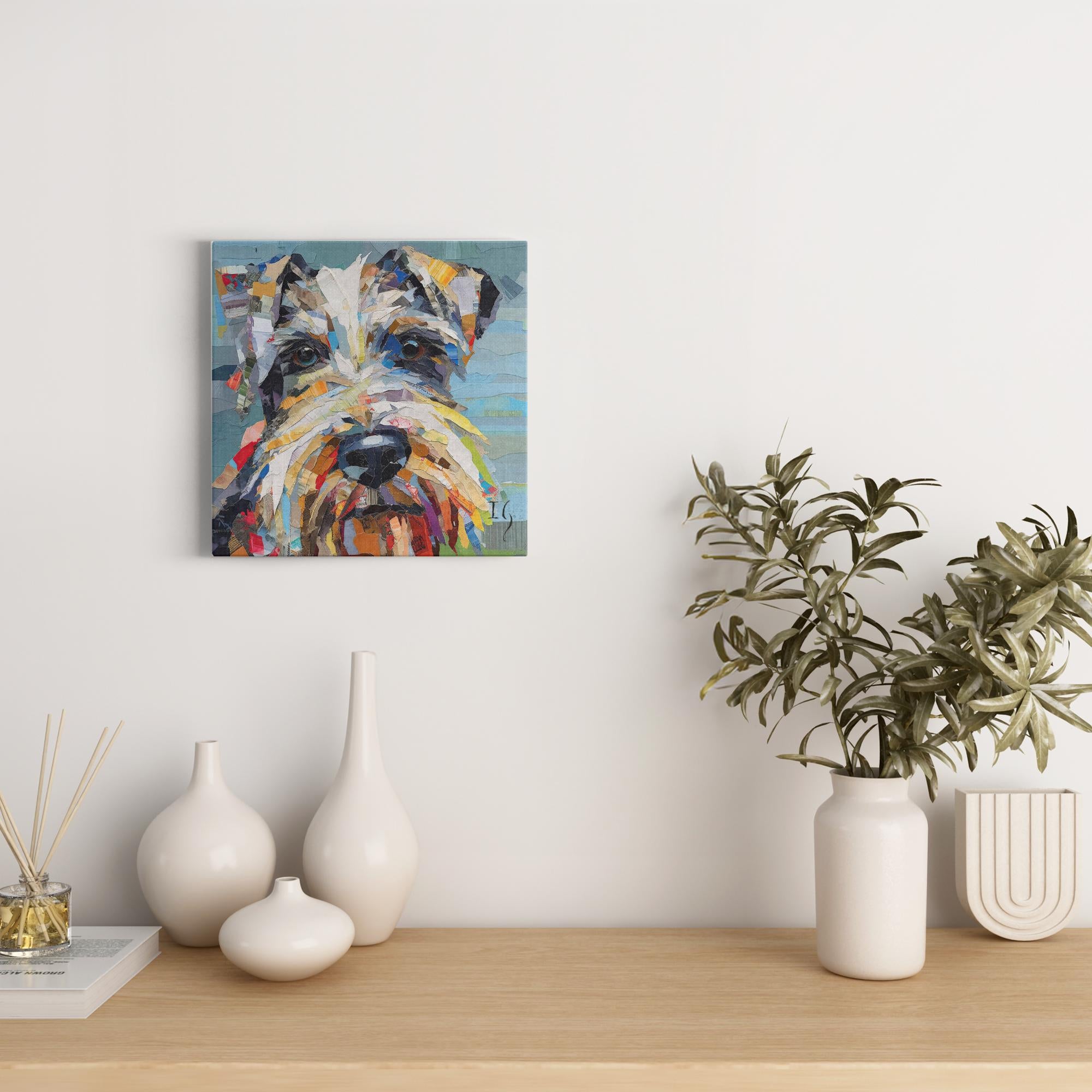 Paper Schnauzer Portrait – ivanguaderramaonlinestores